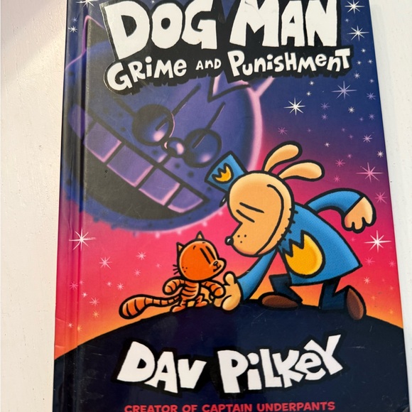 Other | Dog Man Grime And Punishment Book By Dav Pilkey | Poshmark